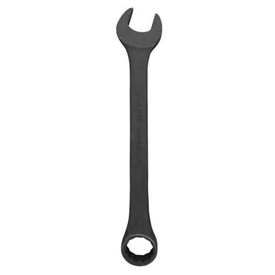 Large combination wrench with flat plate
